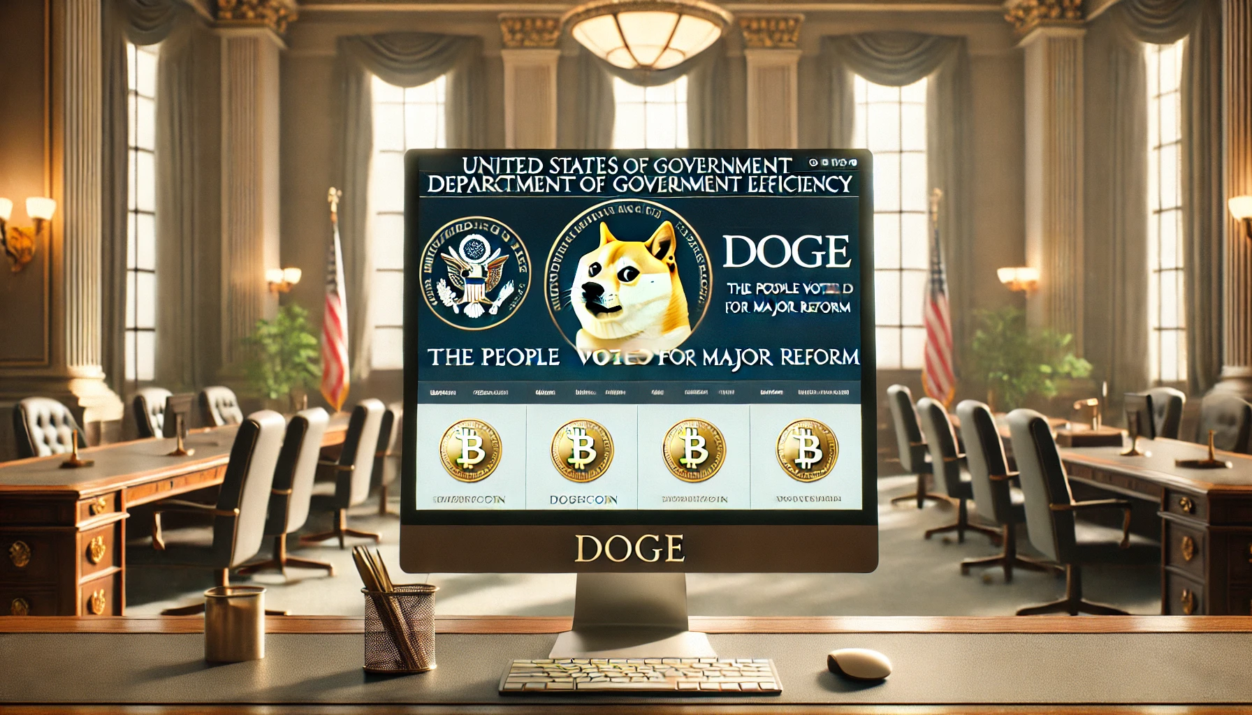 Dogecoin Soars 10% as U.S. Government’s ‘DOGE’ Department Features ...