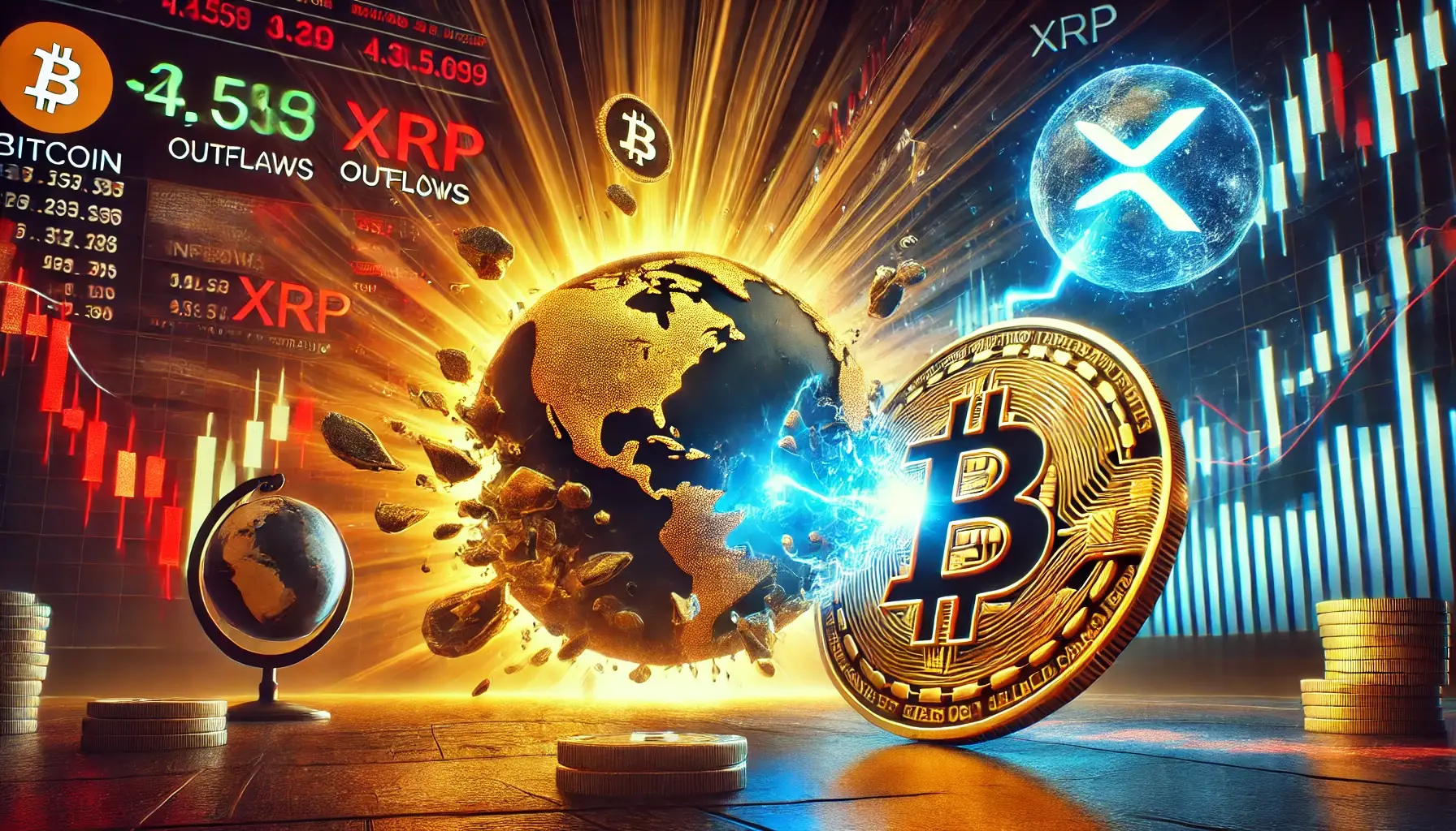 Bitcoin Faces $571M Sell-Off as XRP Gains Momentum with $38M Inflows ...